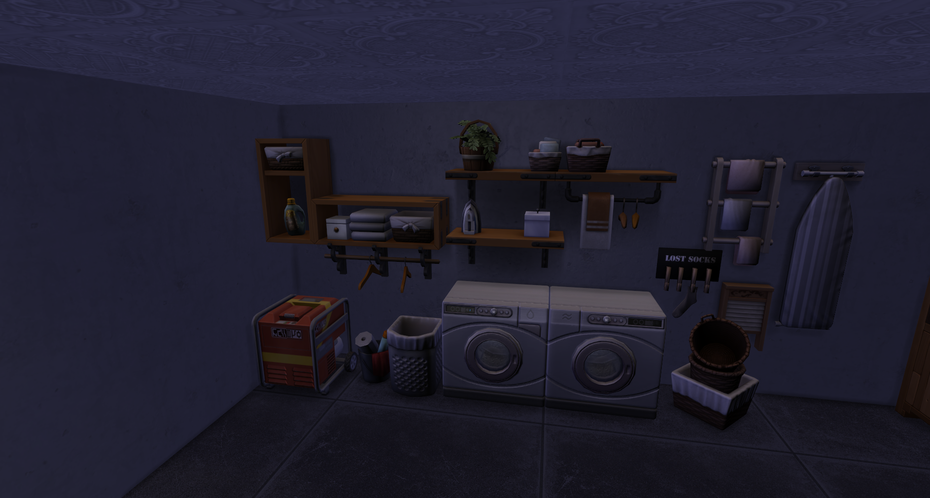 The Sims Powder Room: The Cronhardt