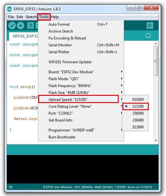 ตัวอย่างโปรเจค IoT ESP32 - หุ่นยนต์ ESP32: ESP32 #8: หุ่นยนต์หลบหลีก ...