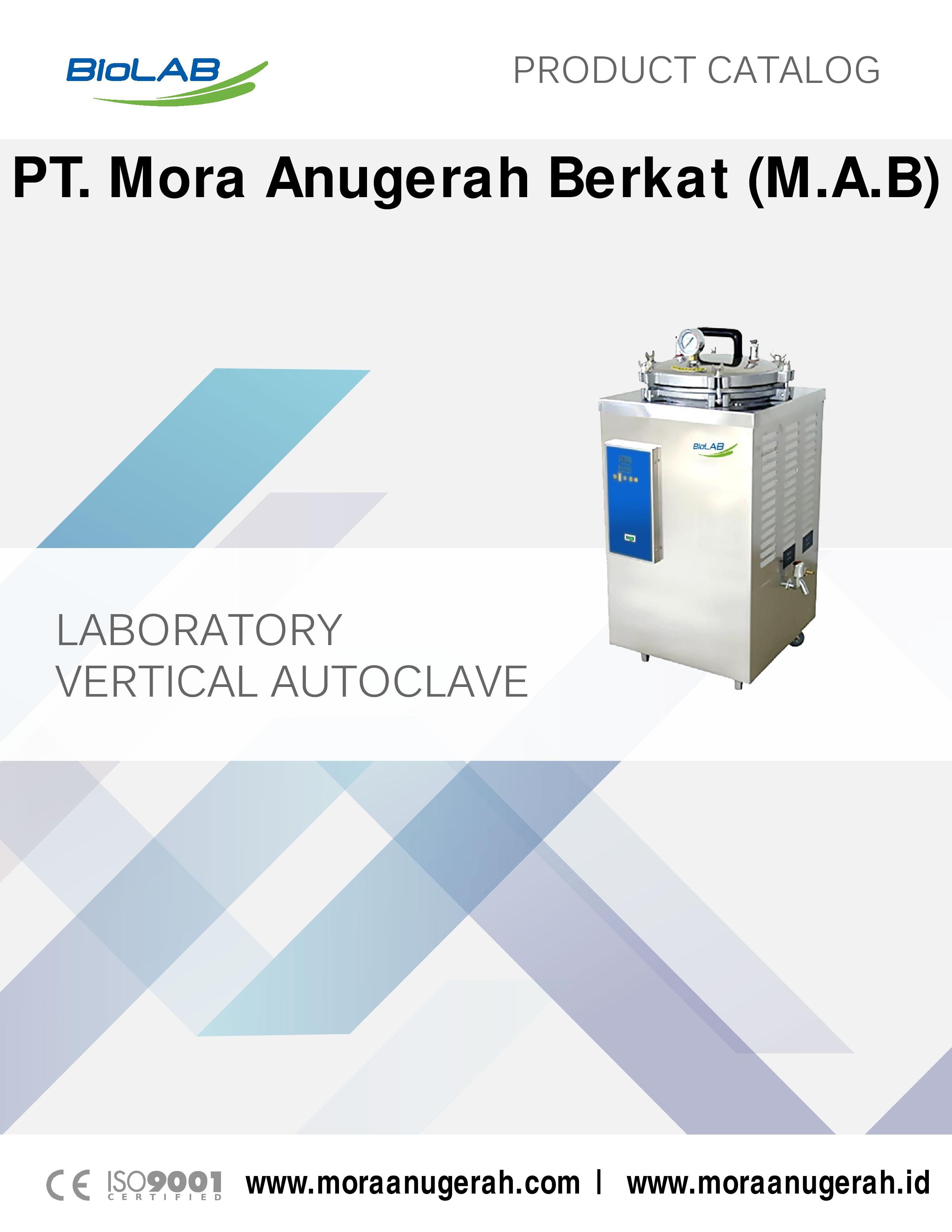 Laboratory Vertical Autoclave Equipment