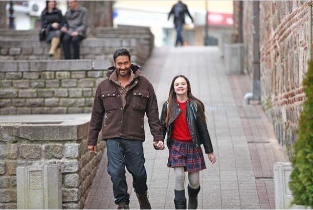 Chid Artist Abigail Eames in Ajay Devgan's Shivaay Movie Stills