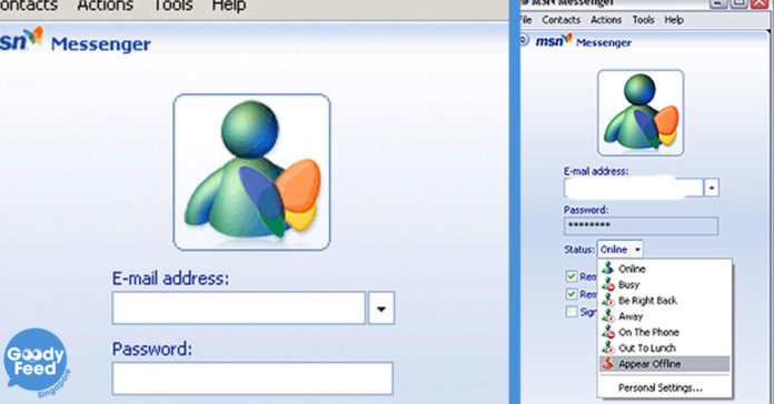 É da sua época?: [1999] MSN Messenger