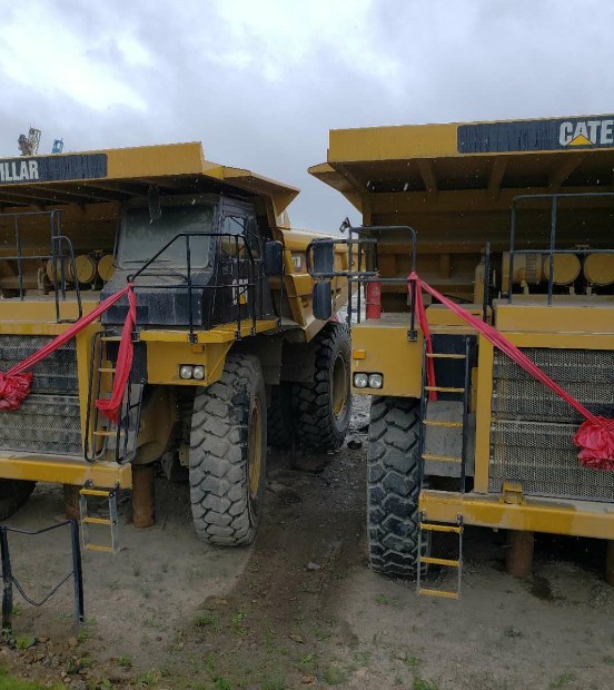 2x CAT 777E Year 2019