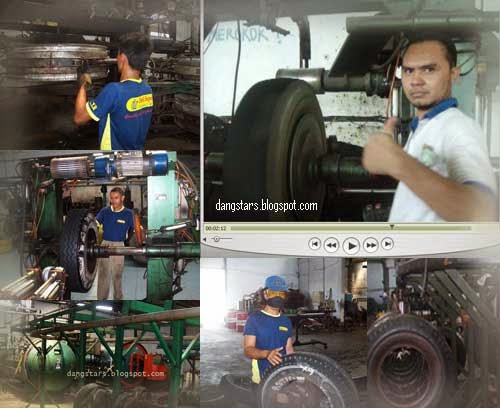 Proses Vulkanisir Ban Beserta Video Lengkap ~ Dangstars™