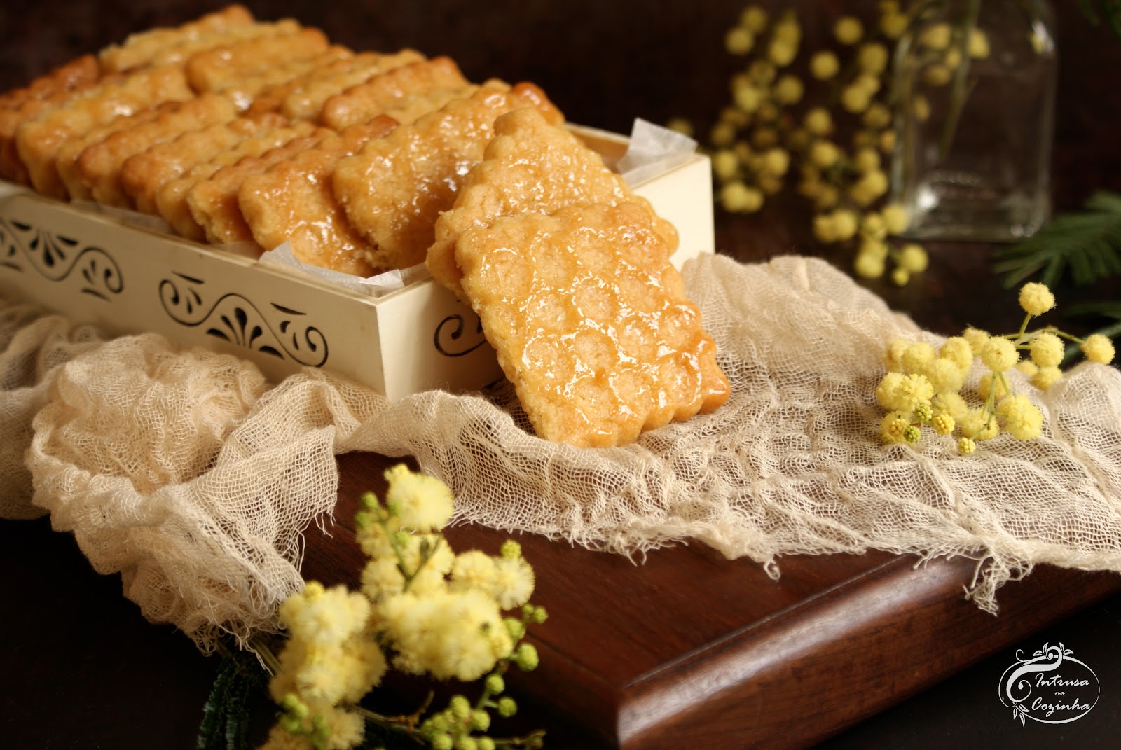 Bolachas de Mel (Honey Cookies) | Intrusa na Cozinha