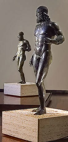 Słynne Brązy z Riace (Kalabria) przyjadą do Mediolanu