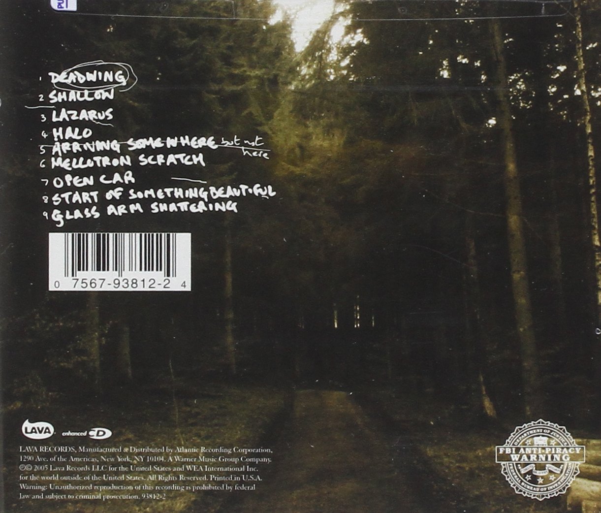 Classic Rock Covers Database: Porcupine Tree - Deadwing (2005)