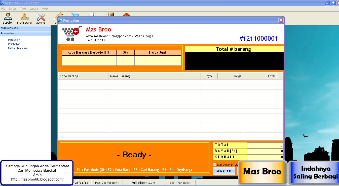 Software Management: Pos Lite - Full Edition