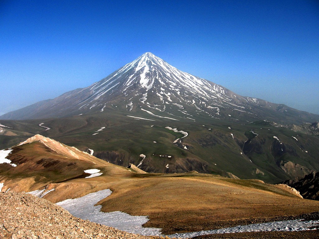 Uppersia Iran Travel blog: The Dove-White Sabalan Mountain Soared into ...