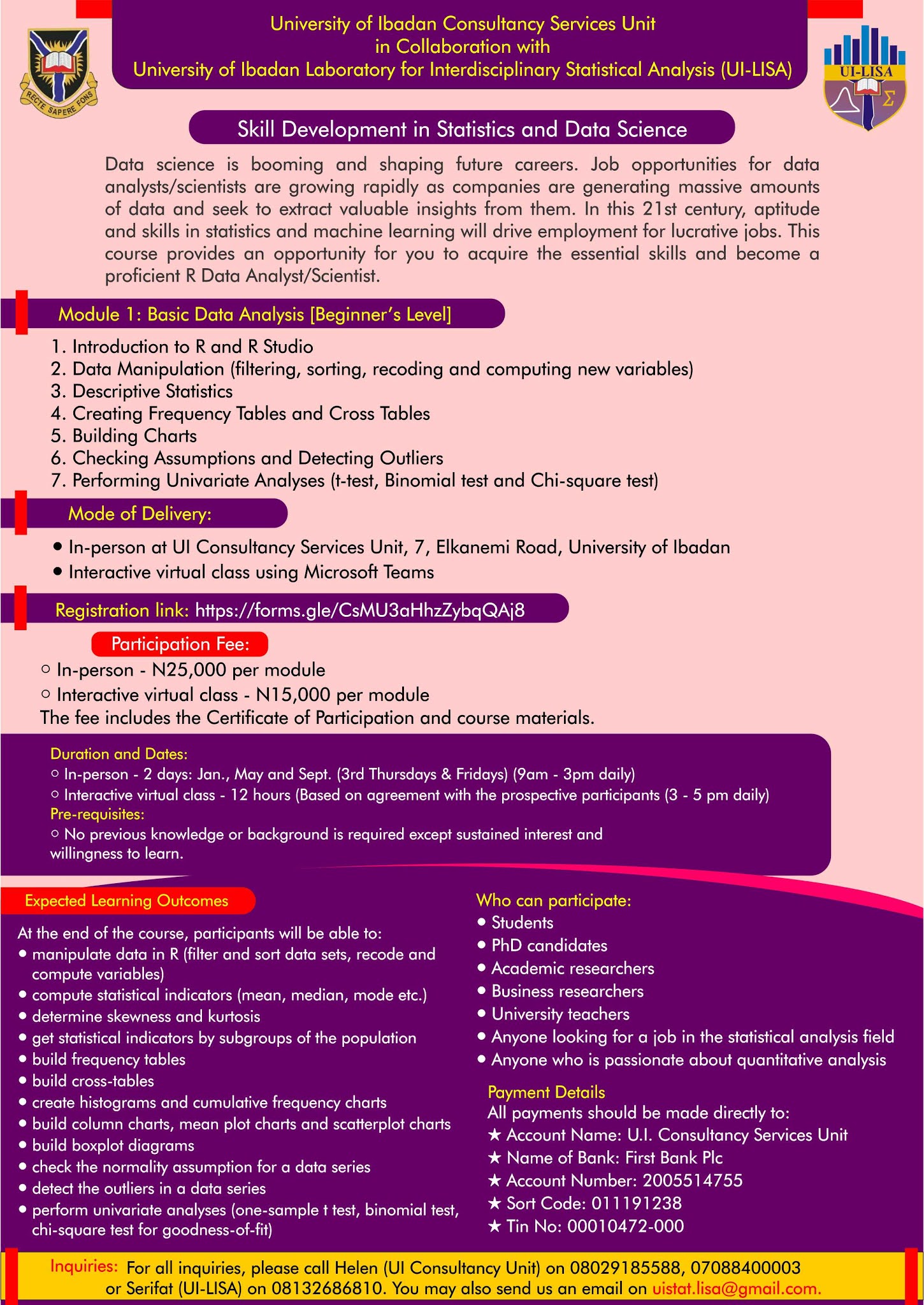 Skills Development: Module 1