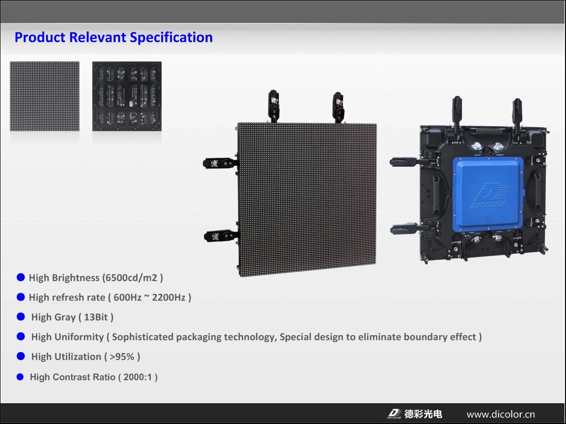 Dicolor Led Display: U-Smart Series Outdoor Water-proof P10.66 Rental ...