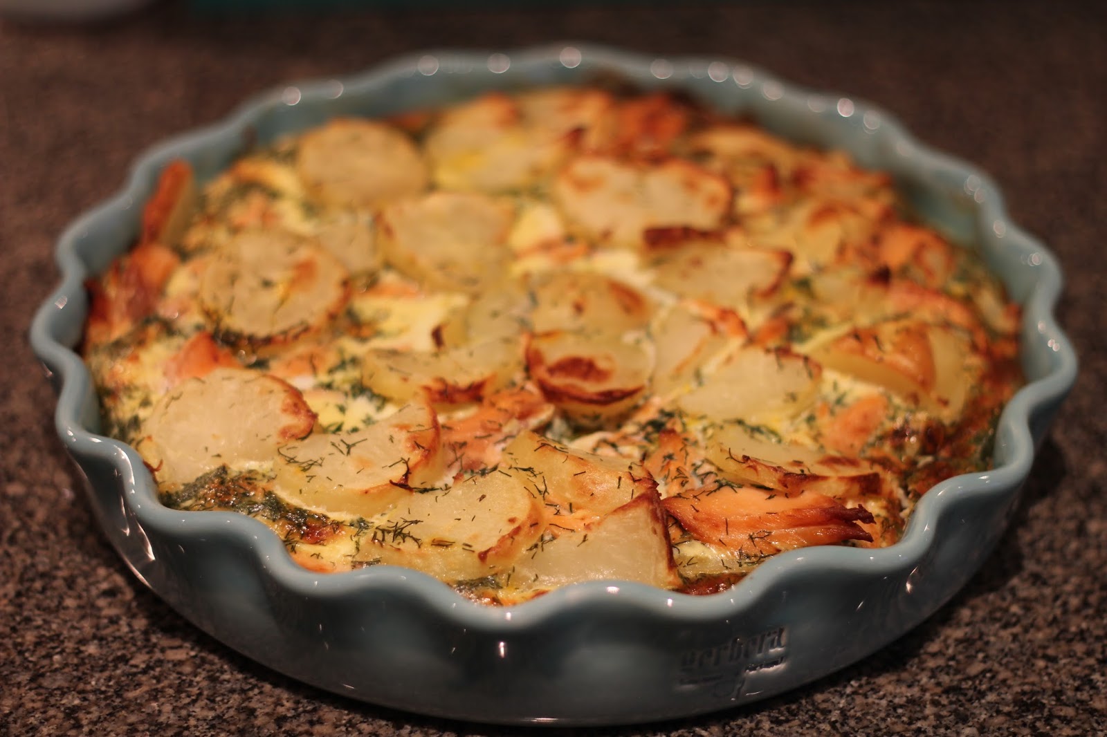 Kantareller & Ingefära: Klassisk laxpudding - husman när den är som bäst