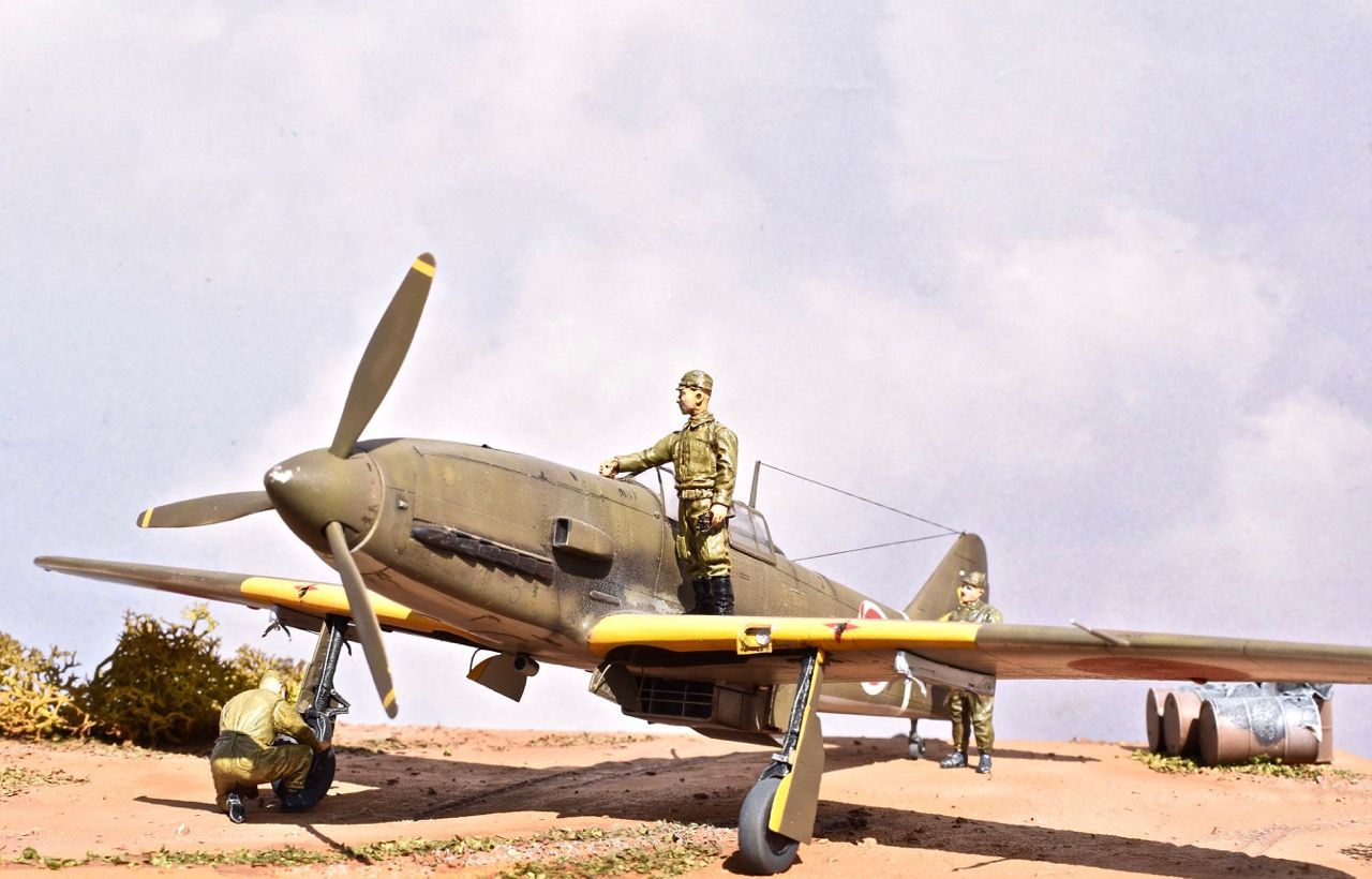 WildEagles: Kawasaki Ki-61-II Kai "Hien" (Tony) by Jean Barby