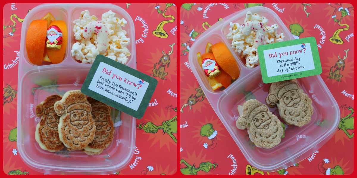 Mamabelly's Lunches With Love: Santa Sandwiches