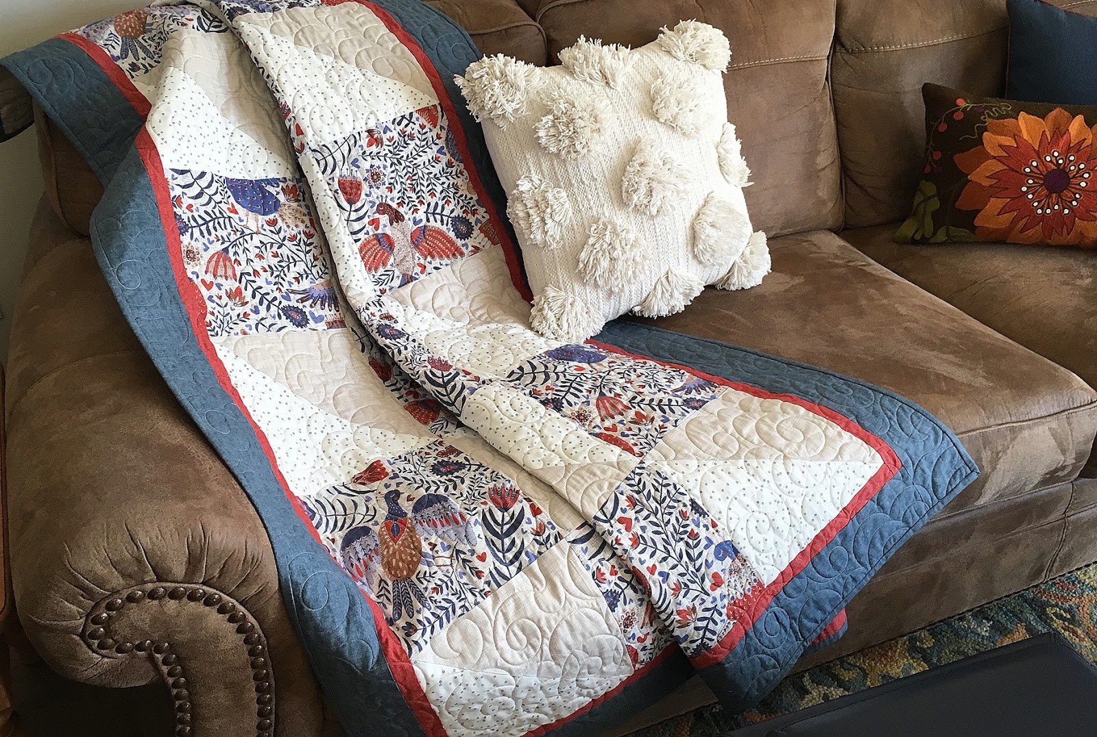 Just Another Hang Up: My "Swedish" Quilt...