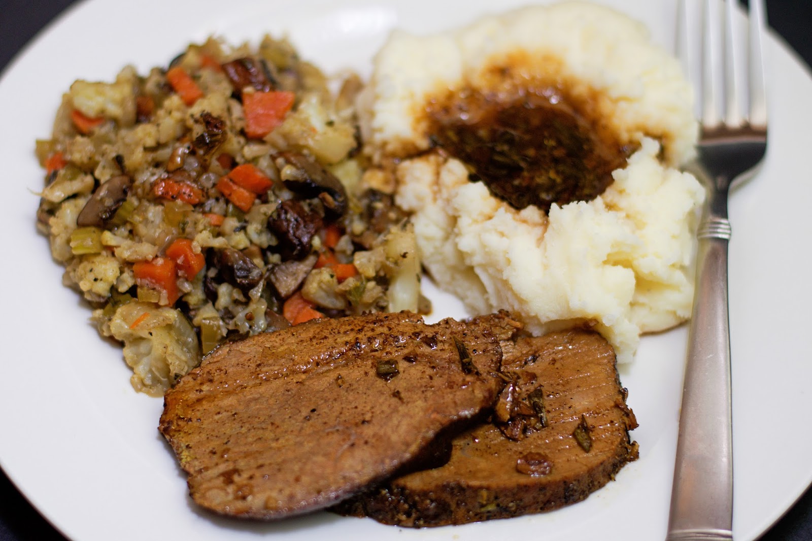 Crockpot Garlic and Rosemary Beef Roast Recipe - The Kitchen Wife