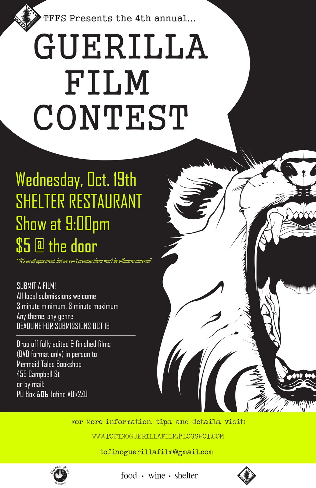 Tofino Guerilla Film Contest