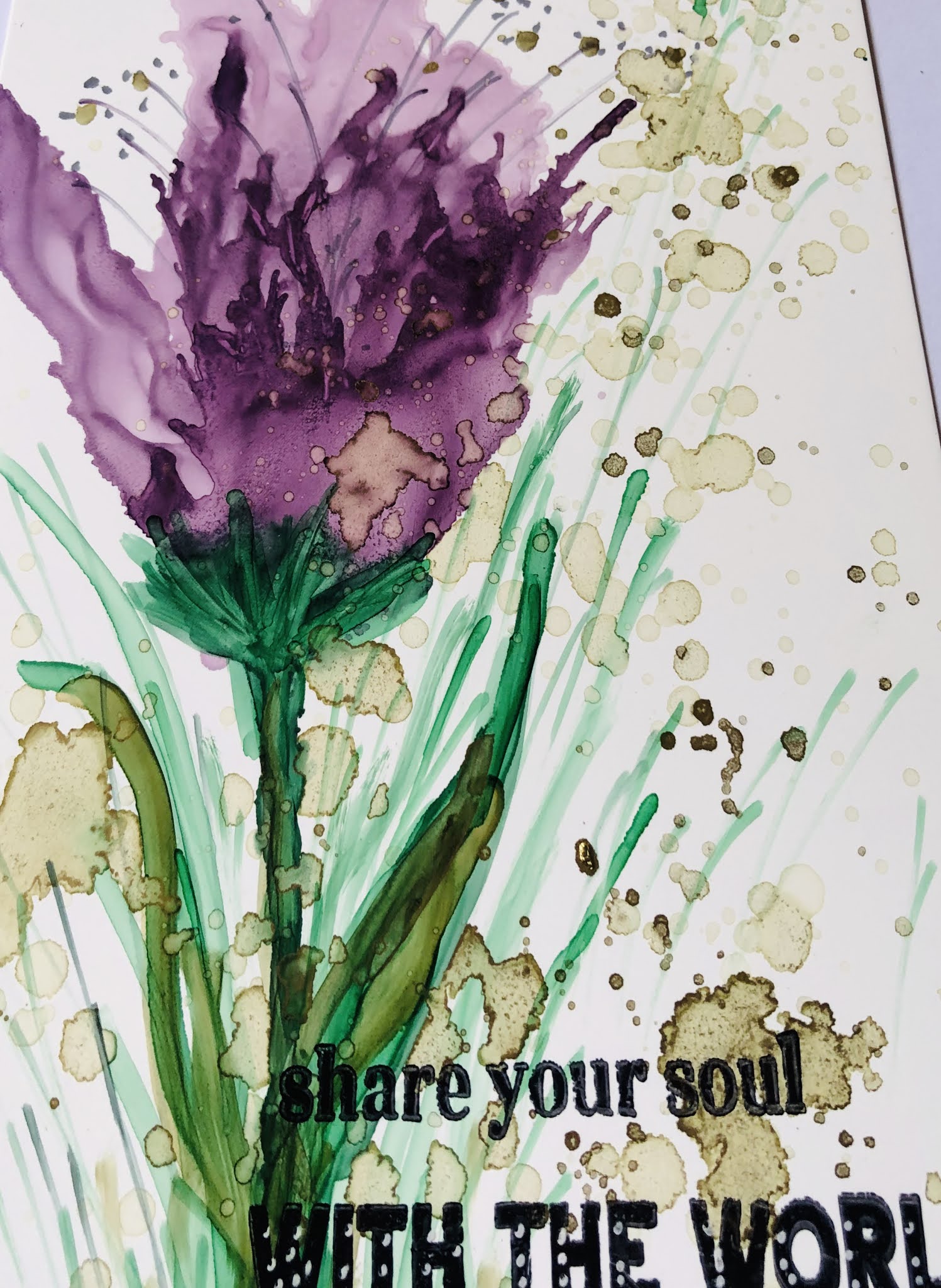 ADRIANA BOLZON ** AB INSPIRATIONS: Metallic Alloy Alcohol Inks ...