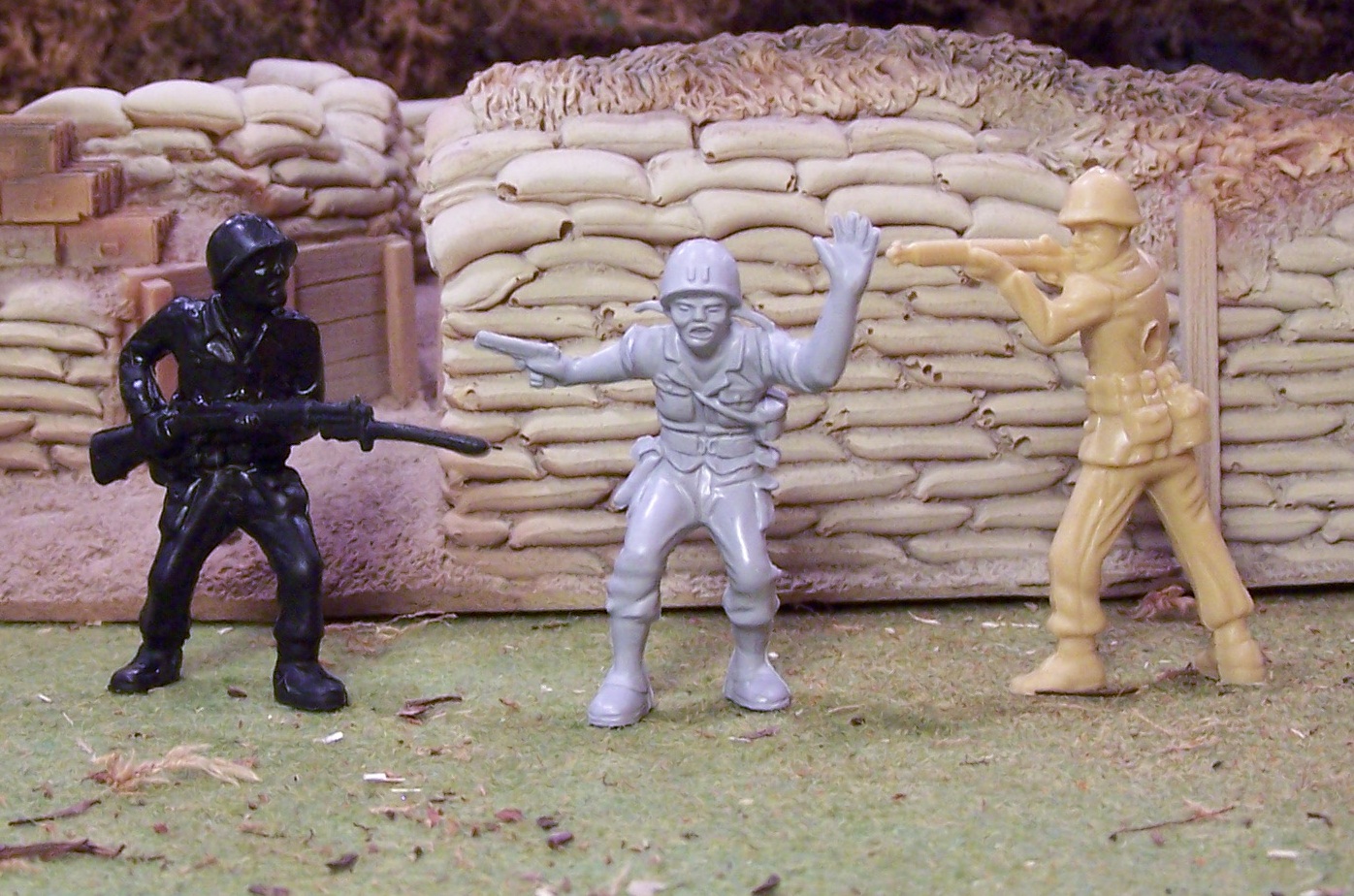 WWII Plastic Toy Soldiers: Marx - Toy Soldiers