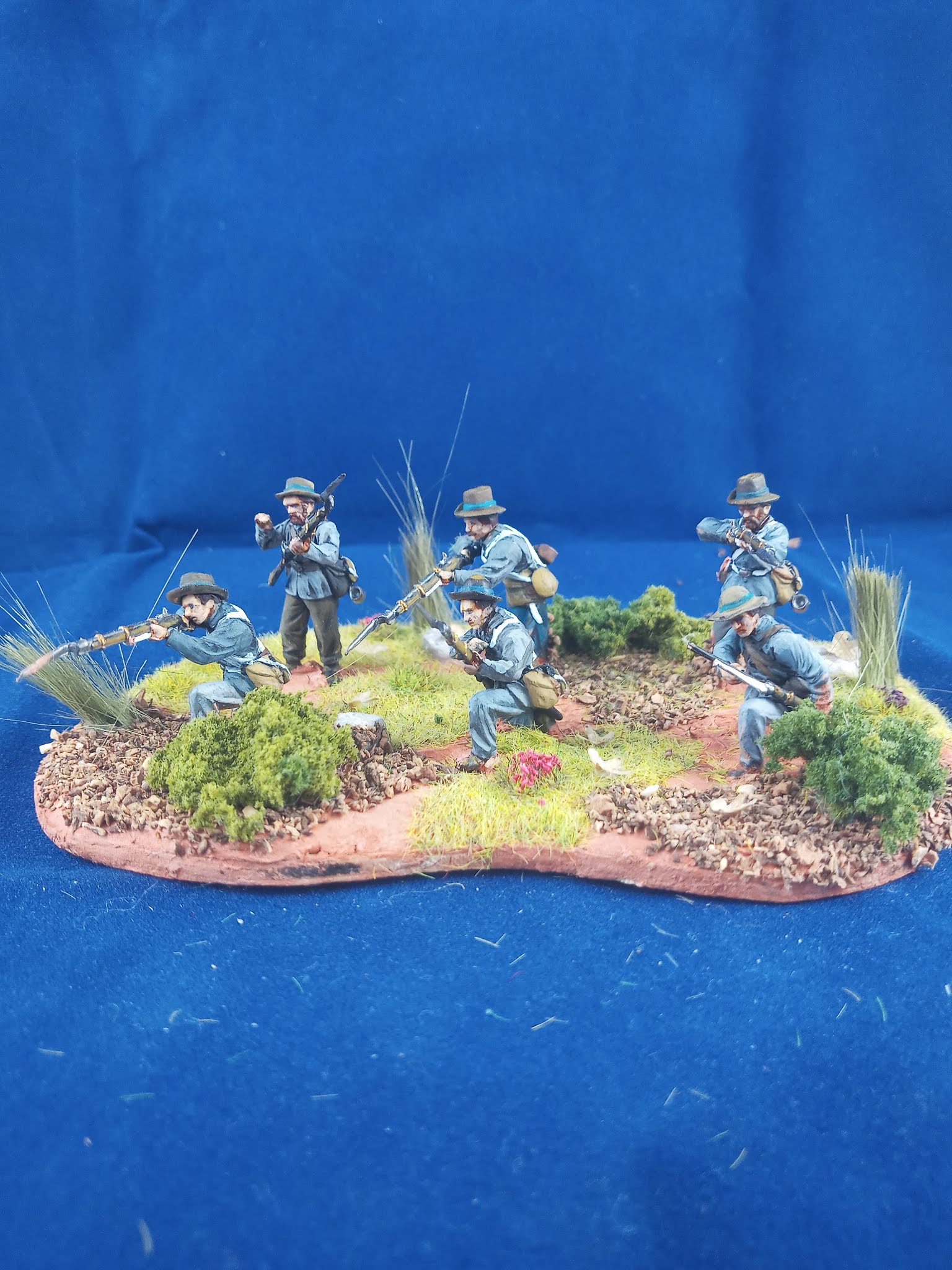 ESKUZ EGINA: PERRY MINIATURES 28MM INFANTERIA CONFEDERADA