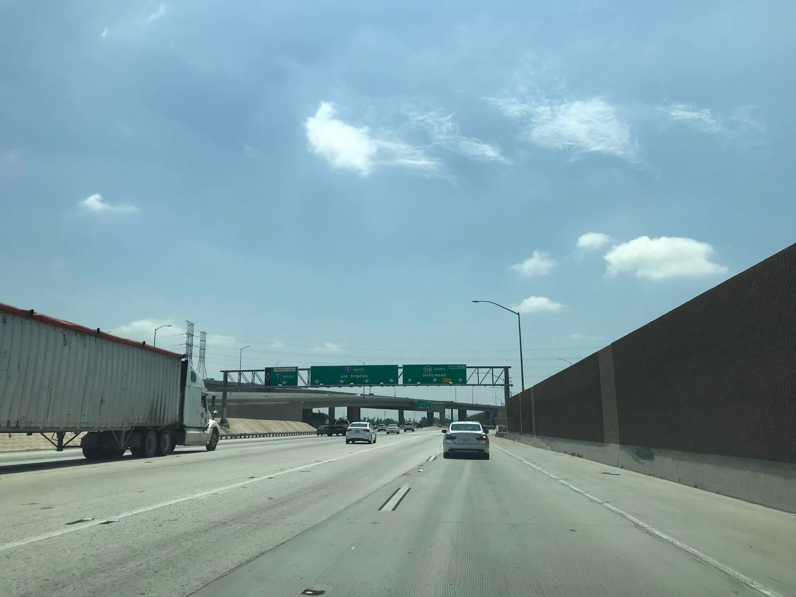 Hollywood Freeway; California State Route 170, US Route 101, US Route ...