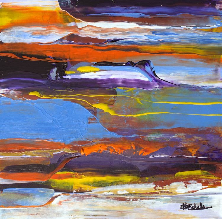 Daily Painters of California: Abstract painting by California artist ...