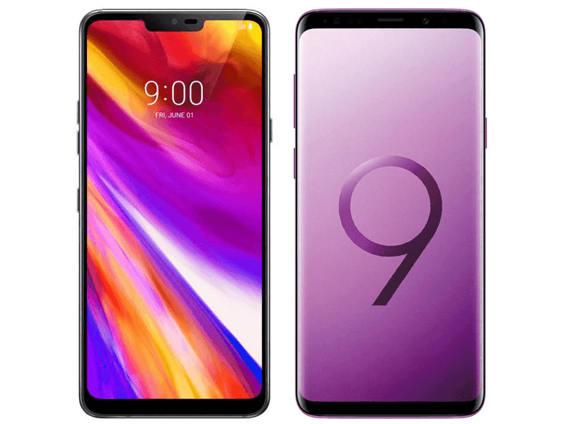 LG G7+ ThinQ vs Samsung Galaxy S9+ Specs Comparison