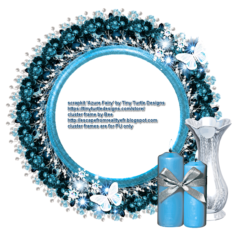 Escape From Reality Blog: FTU 'Azure Fairy' Cluster Frames TTD