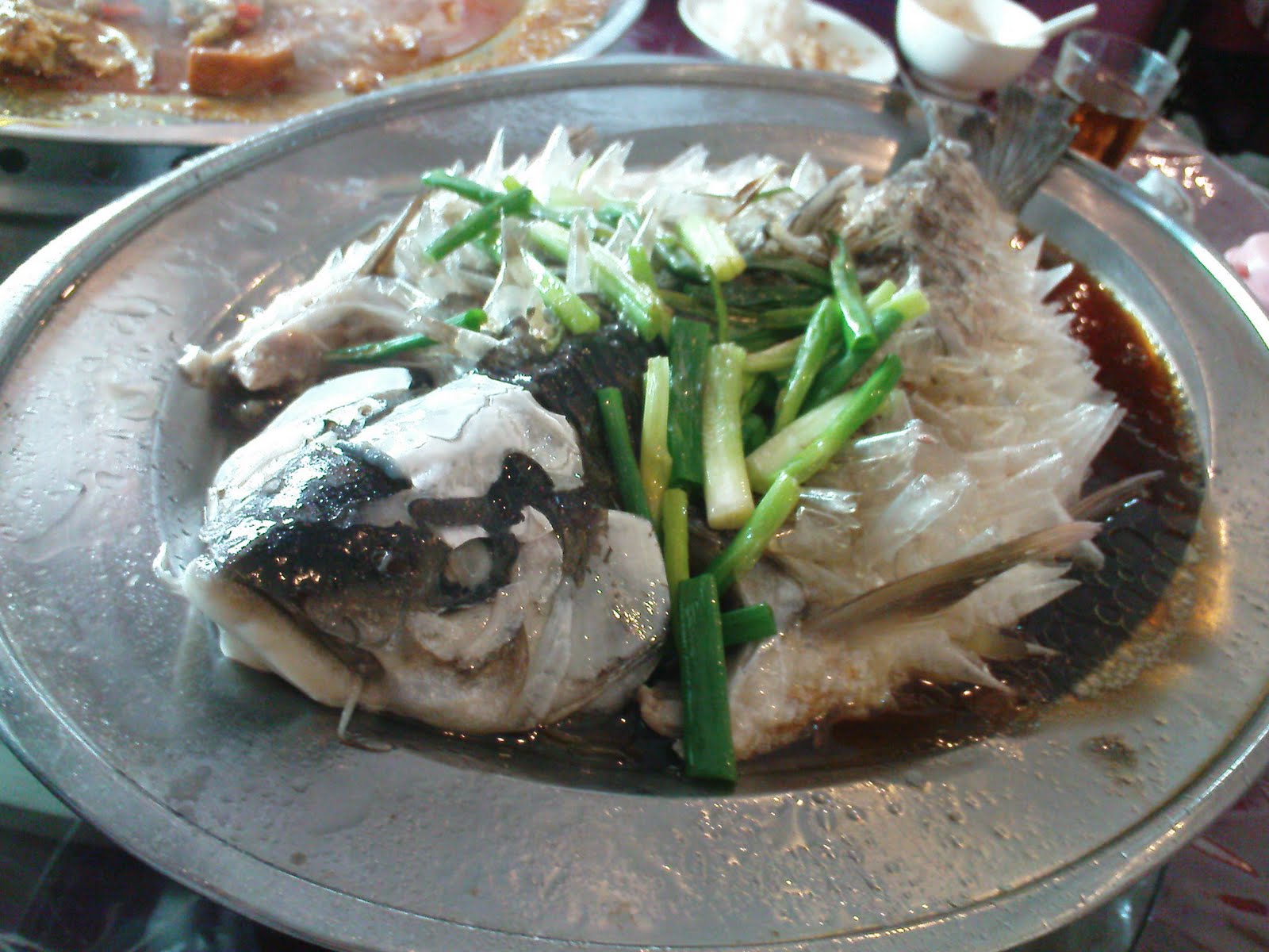 River Fish Supplier, Peter's Fish Trading Co, Sarawak: March 2012