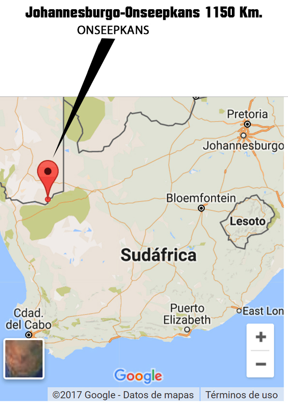 Viaje (28 Feb- a 9 de Marzo 2017) Sudáfrica, Onseepkans provincia de ...