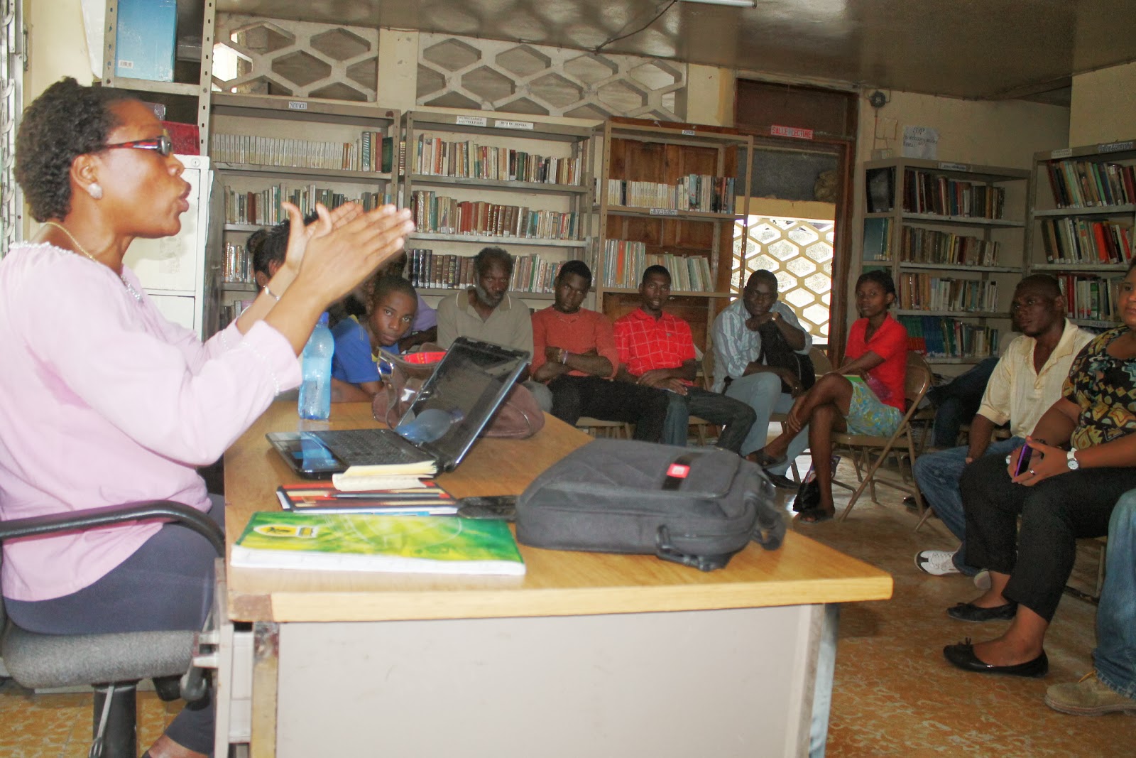 Bibliothèque Justin Lherisson