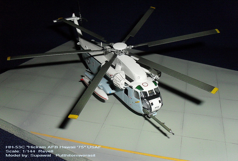 Thailandscale144: 1/144 Sikorsky HH-53C "Hickam AFB,Hawaii '75" USAF