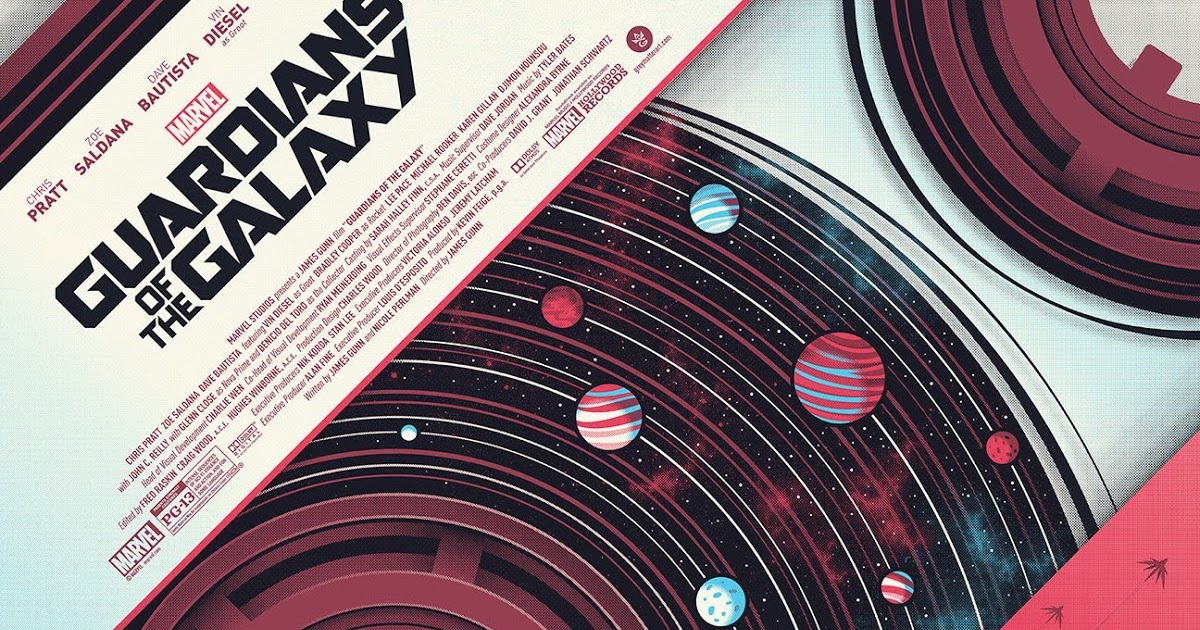 The Blot Says...: Guardians of the Galaxy Screen Print by Guillaume ...