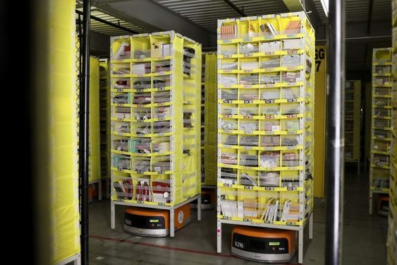 Cindy deRosier: My Creative Life: Touring the Amazon Fulfillment Center