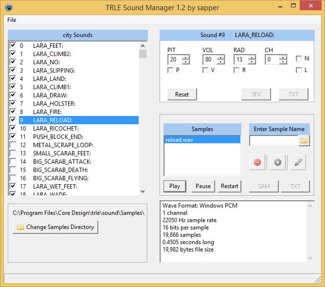 Sapper's Blog: WIP: Sound Manager Clone