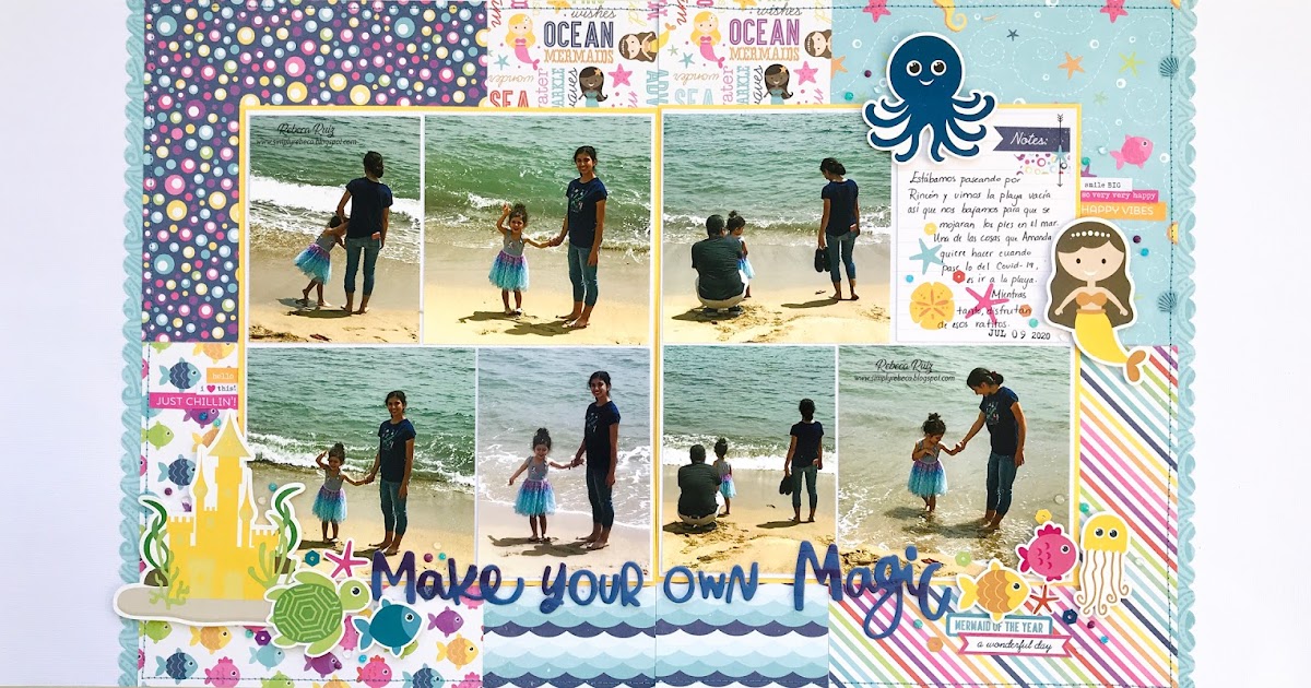 Make Your Own Magic Layout - Simply Rebeca