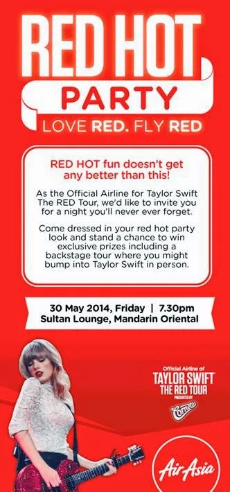 AirAsia 亚航火热红色派对推介活动 - 乐飞翎 ♥ LUVFEELIN