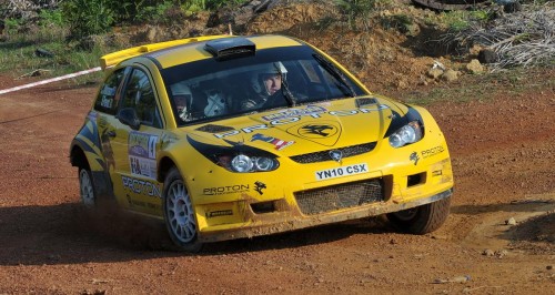 Picture: Proton Satria Neo S2000 Proton wins the 2011 Malaysian Rally ...