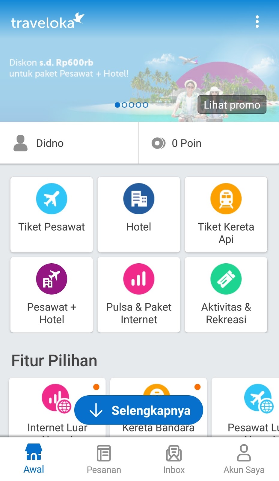 √ Asyiknya Traveling Dibantu Dengan Aplikasi Traveloka - Perlu Piknik