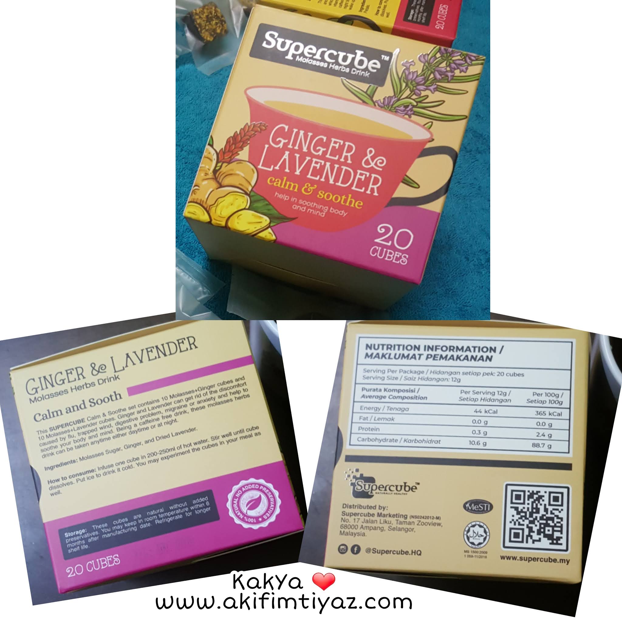 Supercube - Molasses Herbs Drink Minuman Berasaskan Herba Untuk ...