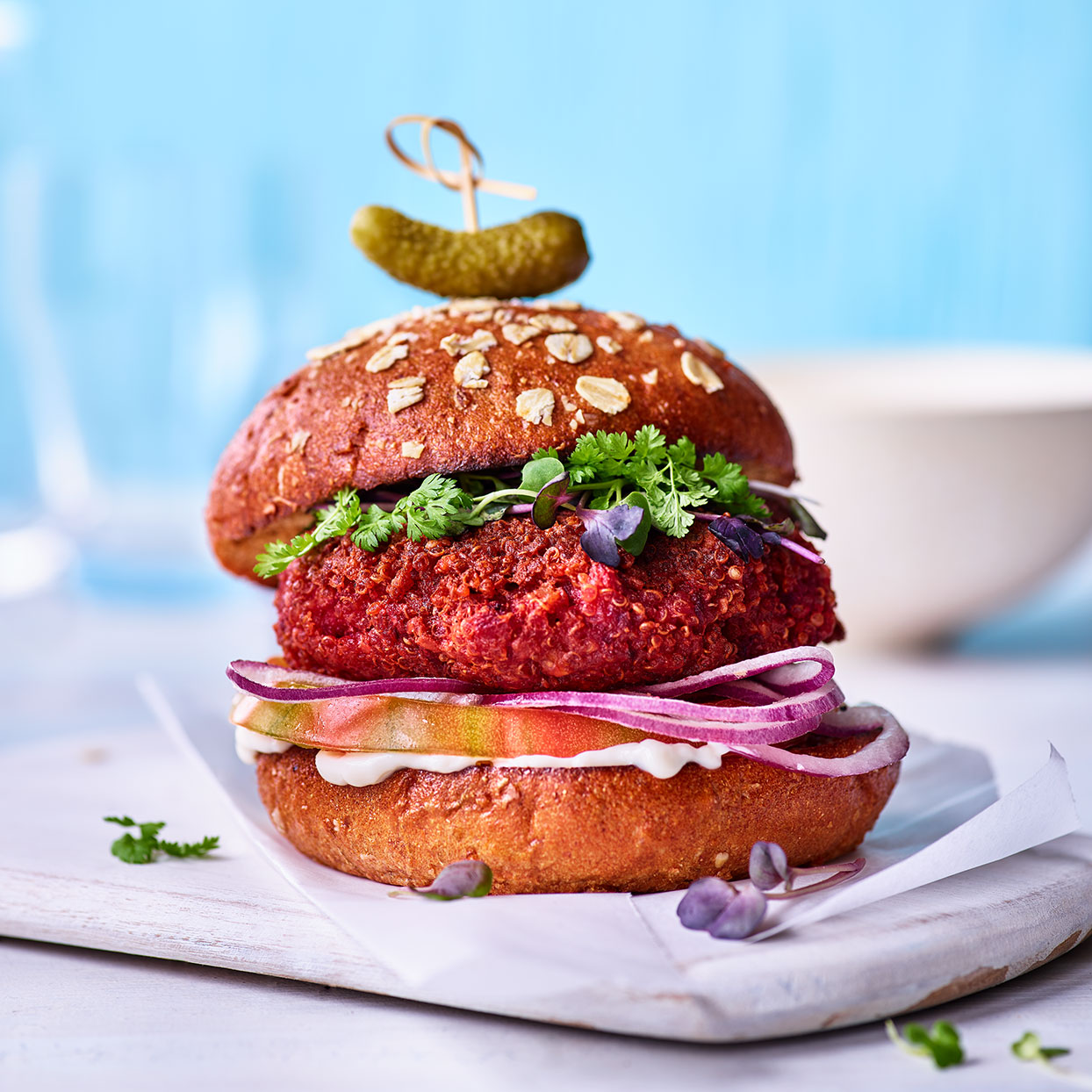 Taifasuri: HAMBURGERI VEGETALI CU SOS UMAMI