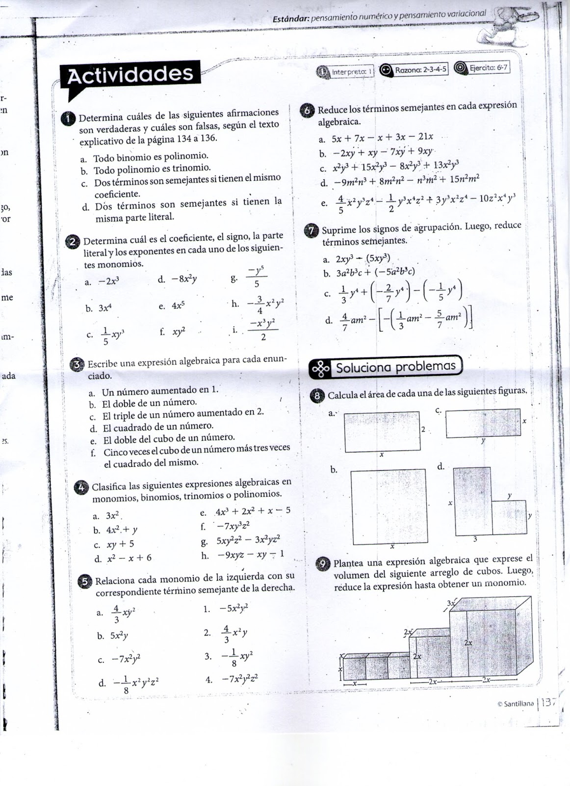 Grado SEPTIMO: MATEMATICAS