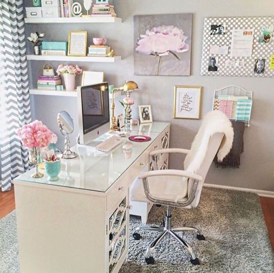 25 A Comfortable Study Room Ideas For Girls | ARA HOME