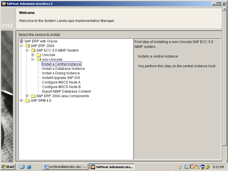 SAP ECC 6.0 Installation Step by Step - Free Source code Download ...