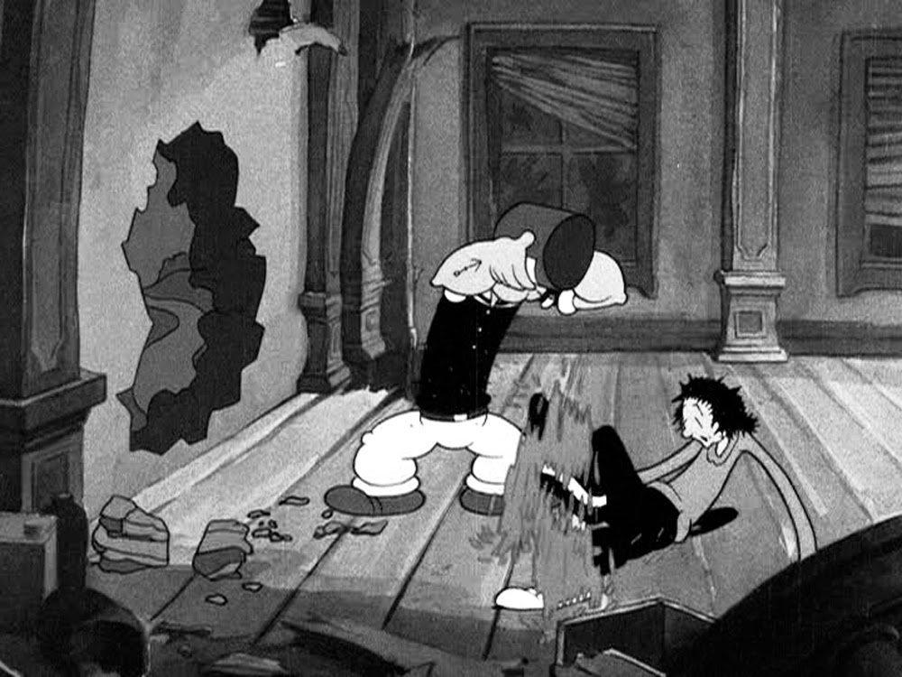 13: POPEYE THE SAILOR In "Ghosks Is The Bunk" / Fleischer Studios - 1939