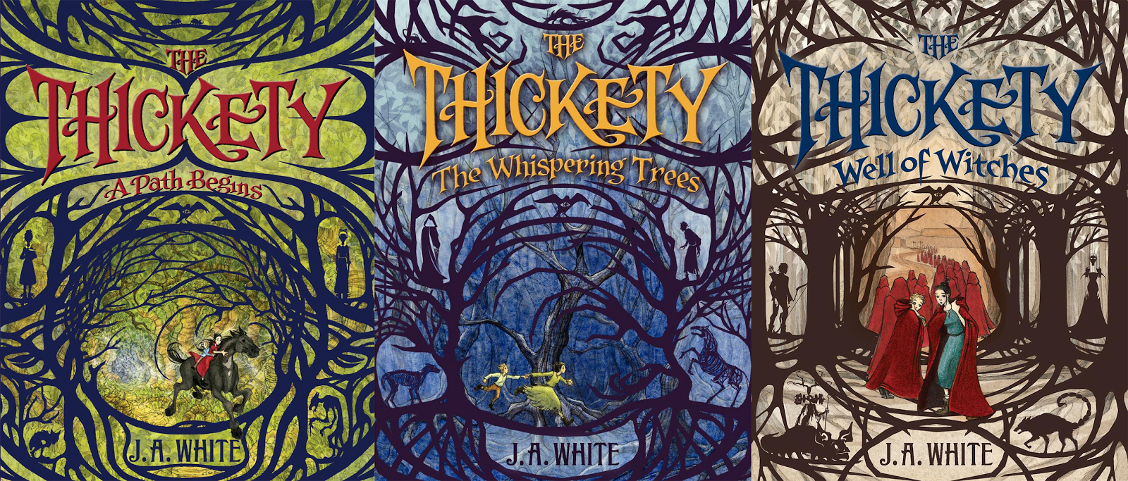 Carina's Books: The Thickety: A Path Begins by J. A. White