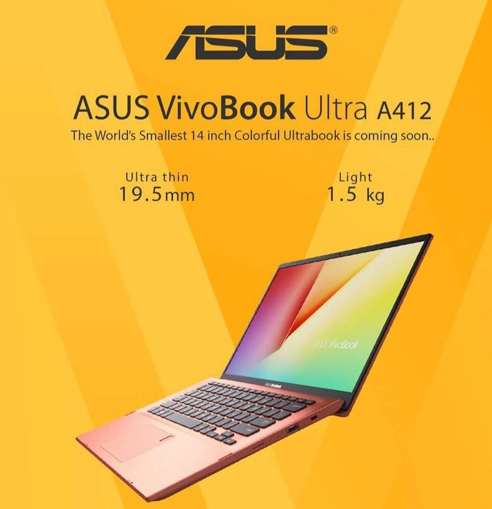 ASUS Vivobook Ultra A412, Ultrabook Terkecil Didunia Untuk Mobilitas Tinggi