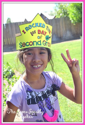 The Super Sparkly Teacher: Back to School Crown FREEBIE