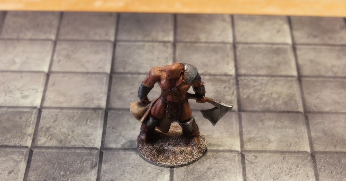 Over the Hill Gaming: Reaper Bones 77047 Goldar, Male Barbarian