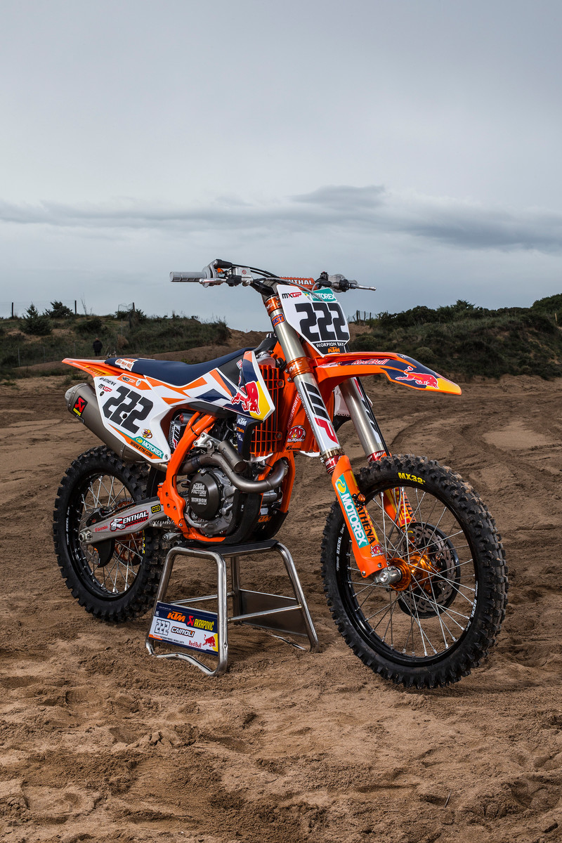 Racing Cafè: KTM SX-450F Tony Cairoli Team Red Bull KTM Factory Racing 2016